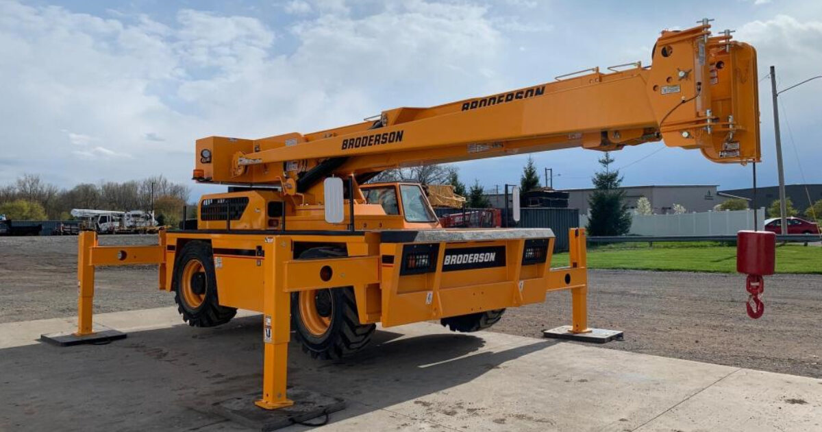 Broderson IC-250 Crane Overview and Specifications | Bigge.com