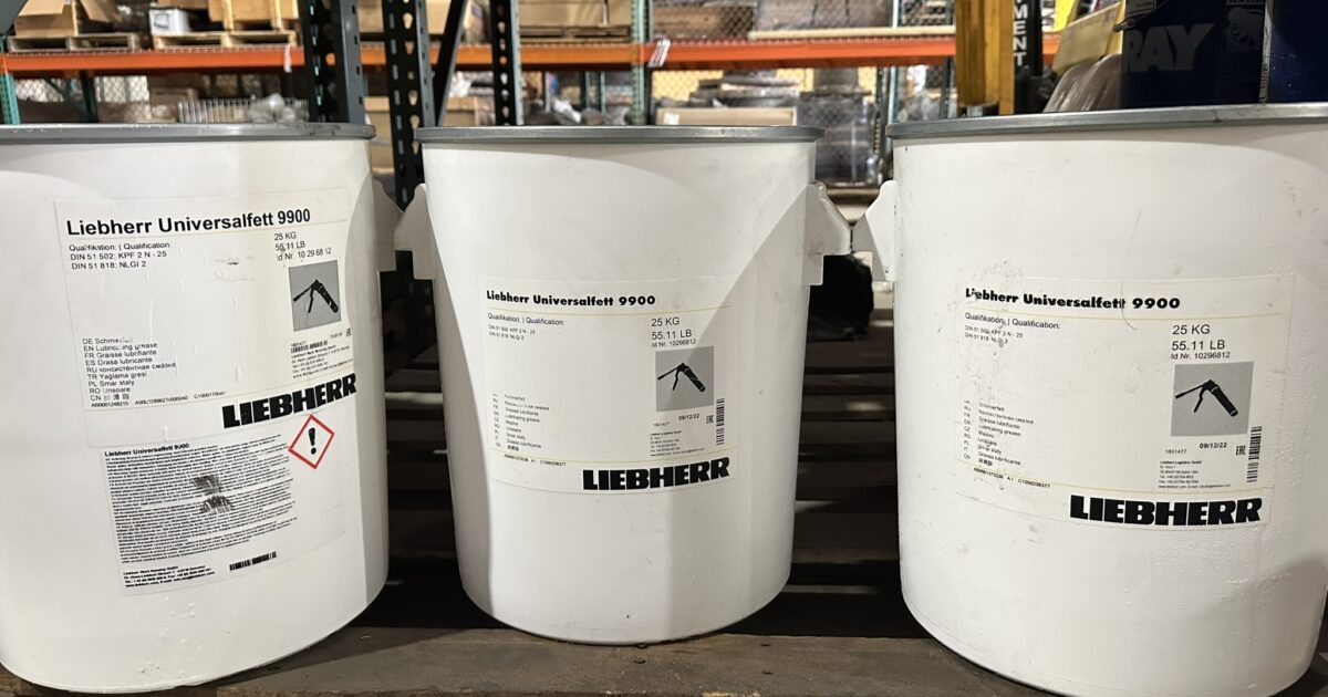 Liebherr Universal Grease 25kg Parts For Sale | Bigge.com