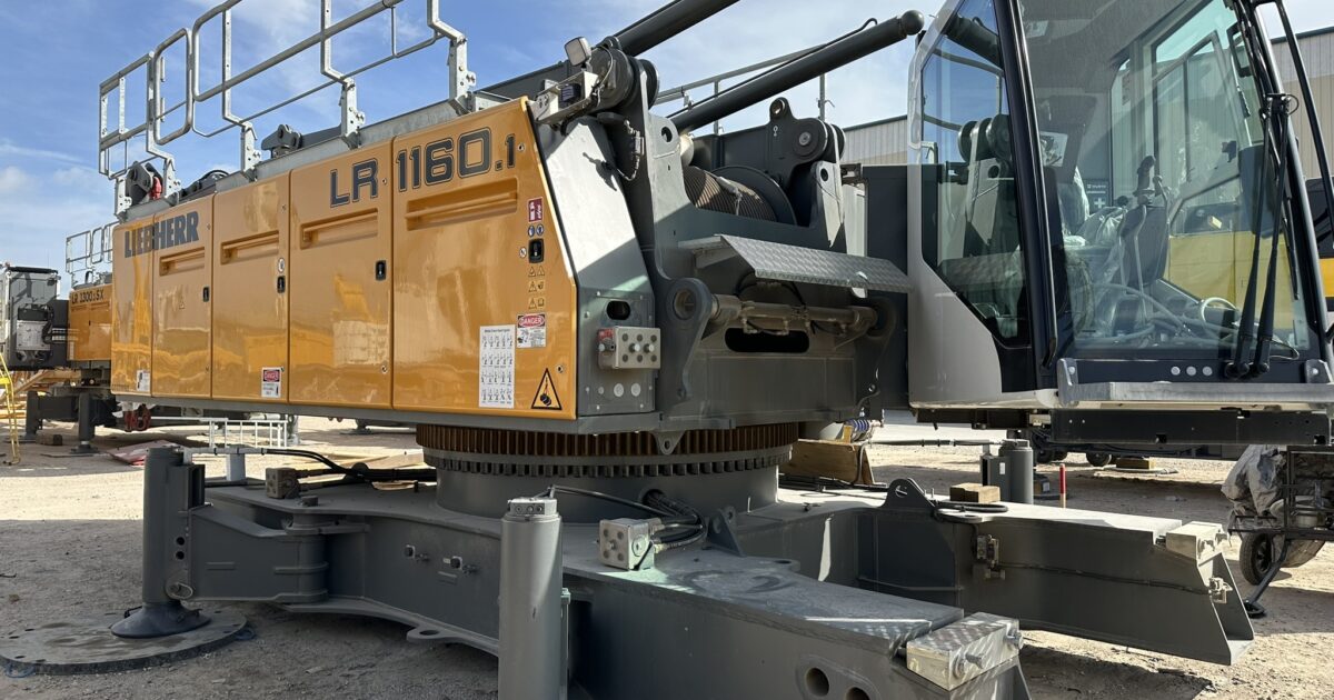 Liebherr LR1160 Load Chart and Specifications | Bigge.com | Bigge.com