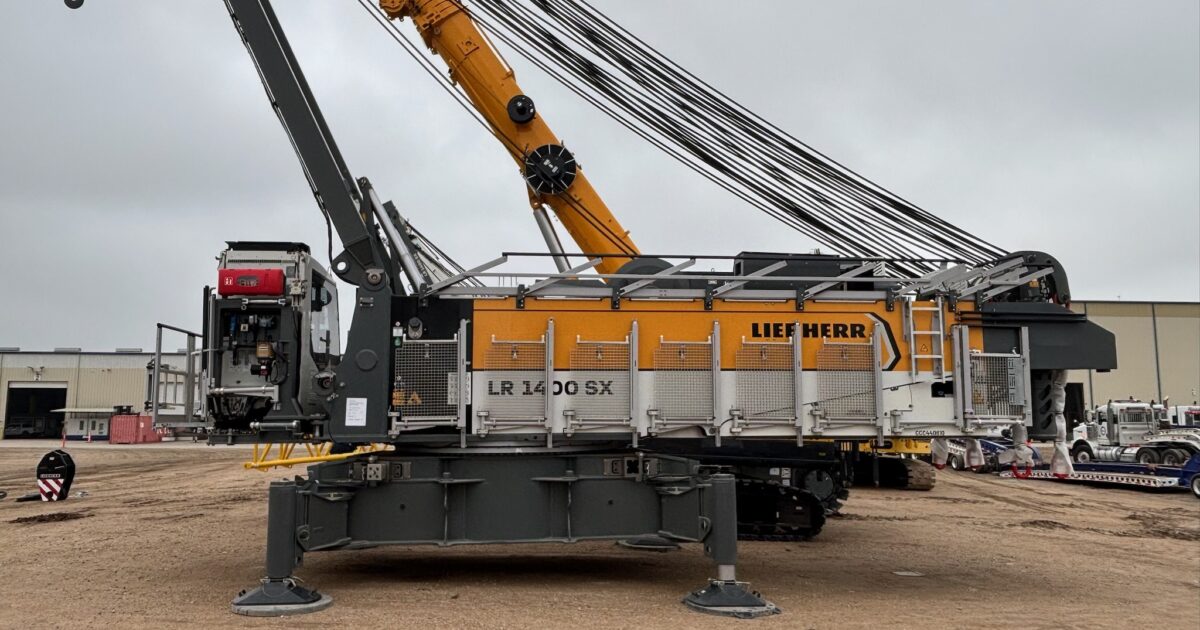 2026 Liebherr LR 1400 SX Crawler Crane For Sale | Bigge.com