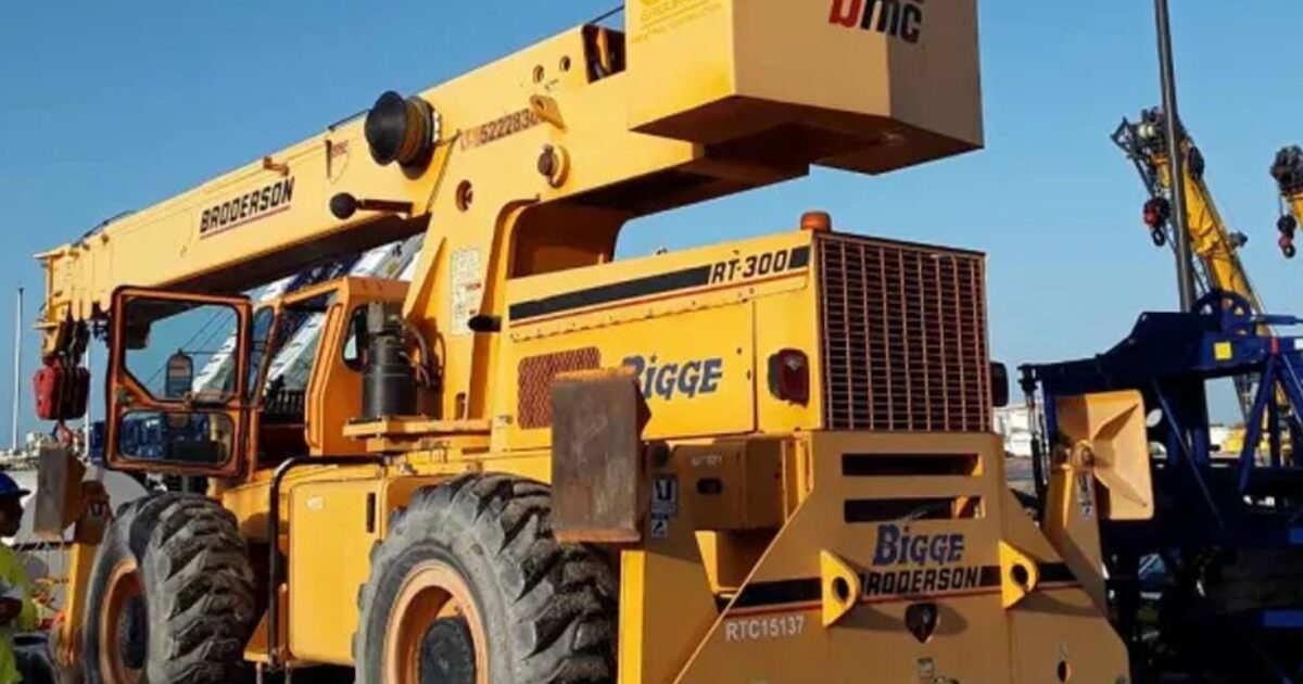 Broderson RT300 Load Chart and Specifications | Bigge.com | Bigge.com