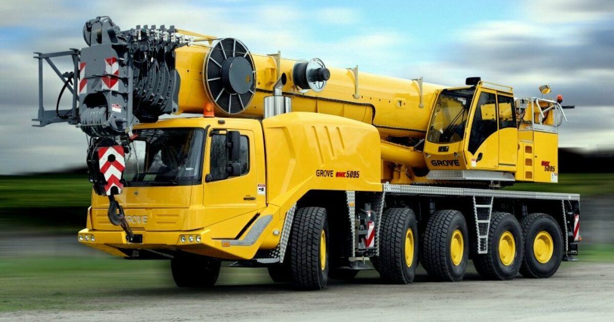 Grove GMK5095 Crane Overview and Specifications | Bigge.com Grove GMK5095 Crane Overview and Specifications | Bigge.com