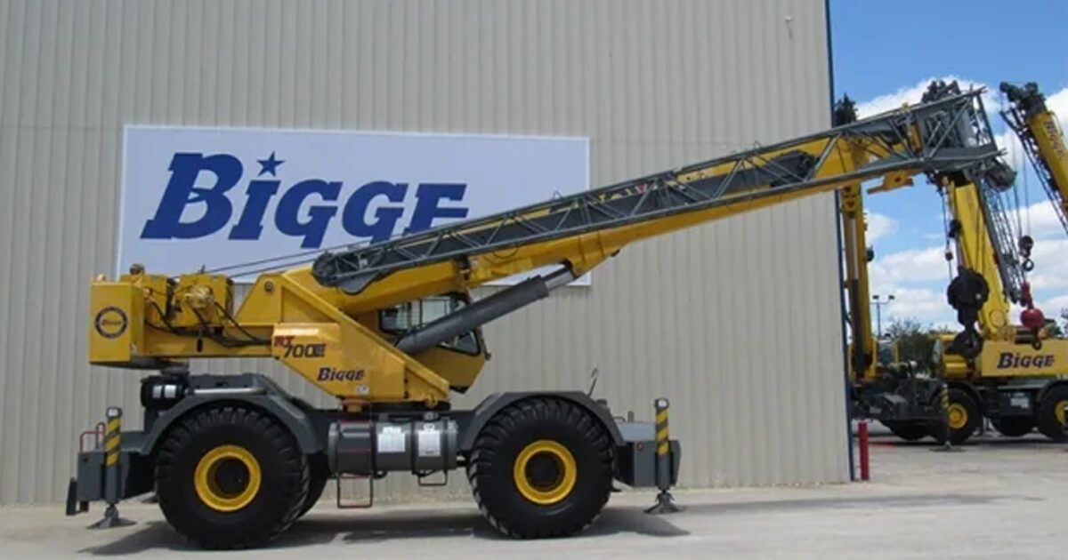 Grove RT700E Load Chart and Specifications | Bigge.com | Bigge.com