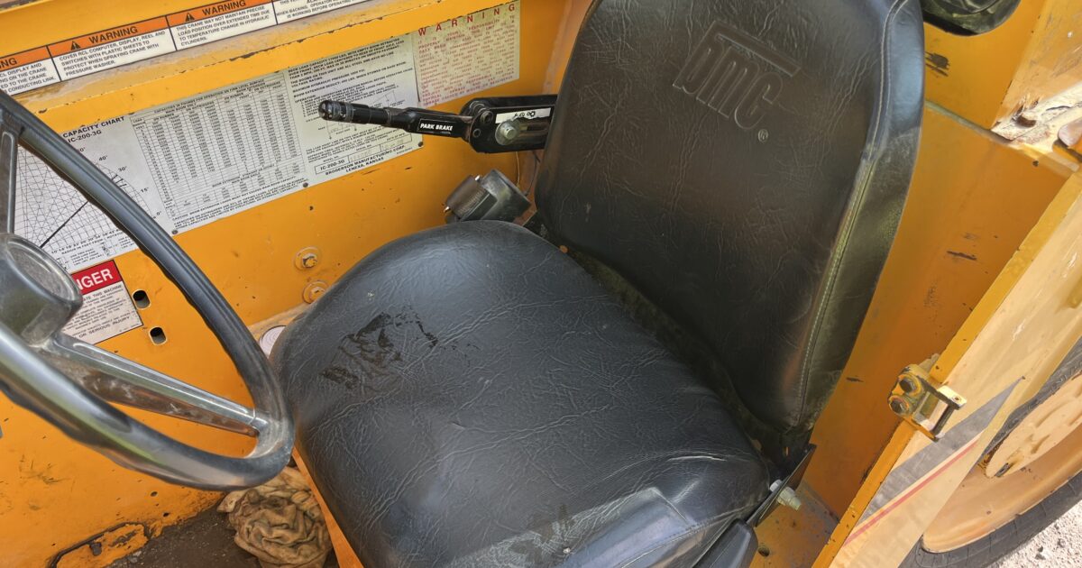 Broderson IC-200 Cab Seat Part For Sale | Bigge.com