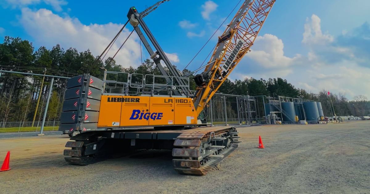Liebherr LR1160 Load Chart and Specifications | Bigge.com | Bigge.com