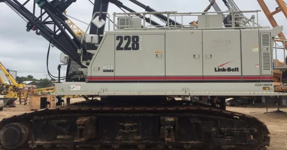 Link-Belt 228 HSL Crane Overview and Specifications | Bigge.com