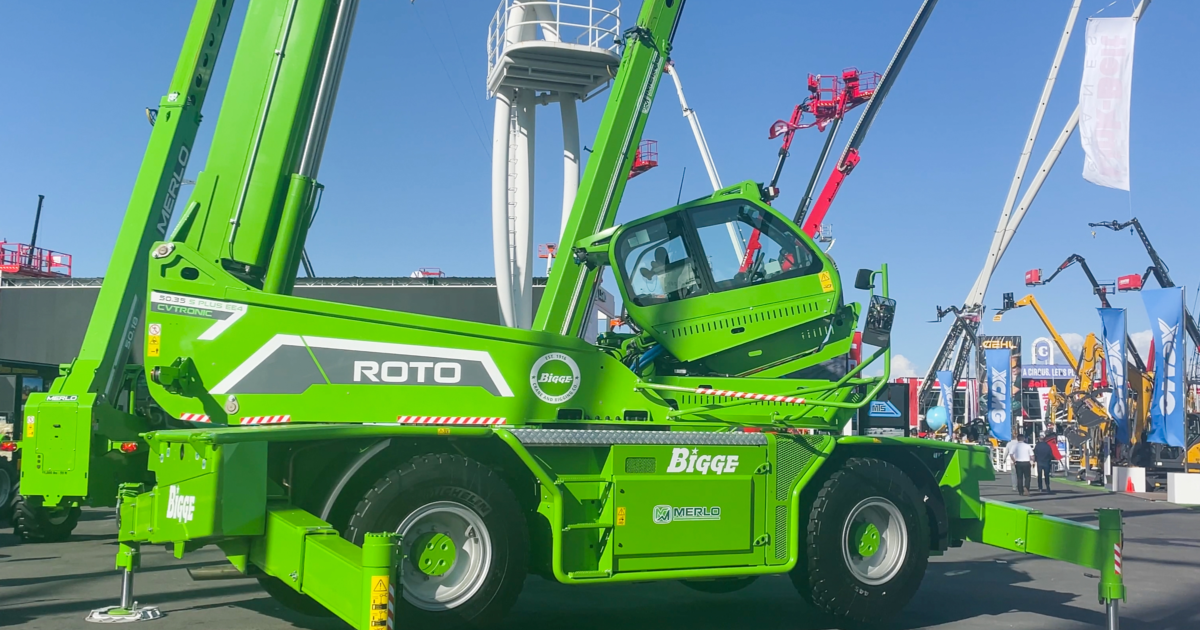 Merlo Roto 50.35S Plus Crane Overview and Specifications | Bigge.com