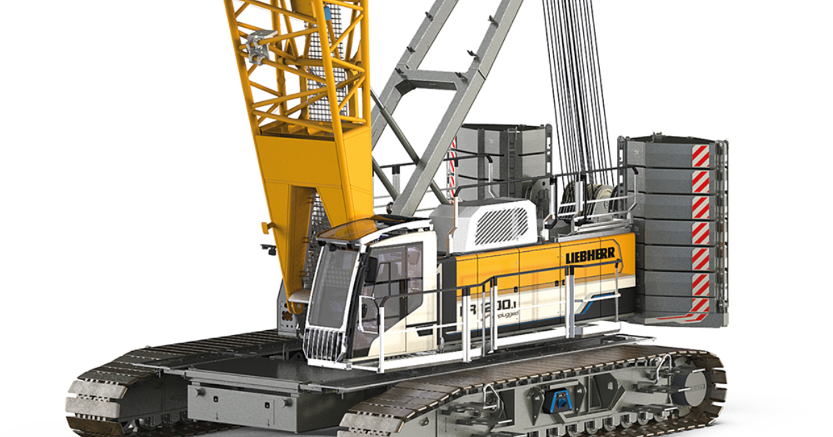 Liebherr LR 1200.1 unplugged | Electric crawler crane | Bigge.com