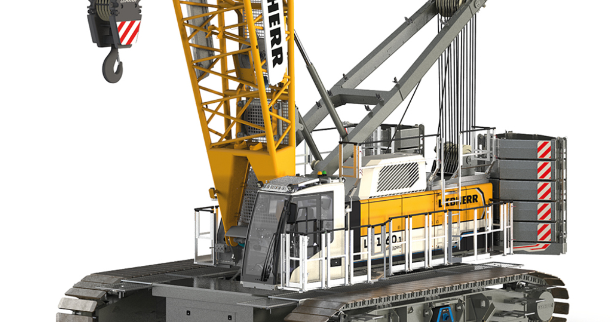 Liebherr LR 1160.1 unplugged | Electric crawler crane | Bigge.com