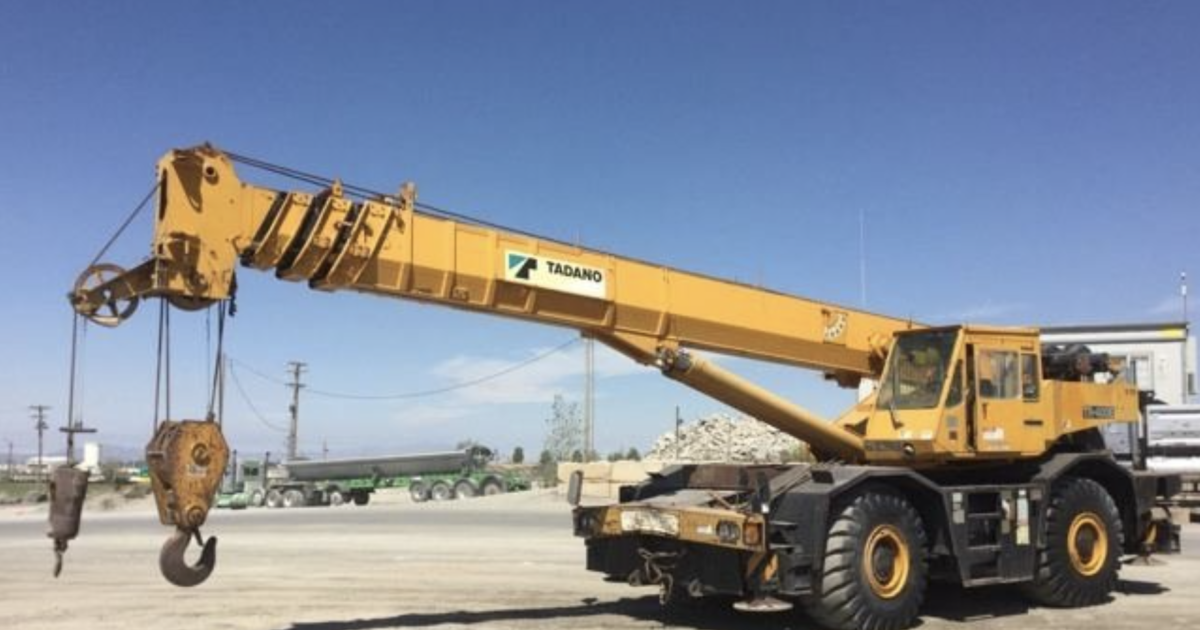 Tadano TR-400E Crane Overview and Specifications | Bigge.com