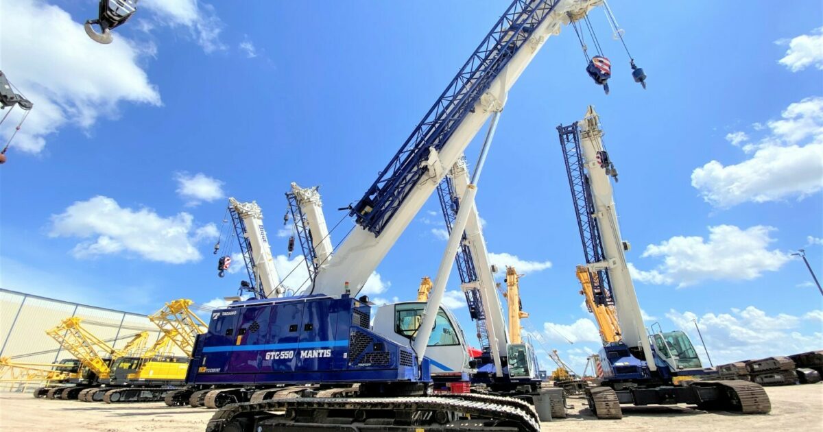 Tadano Mantis GTC-550 Crane Overview and Specifications | Bigge.com