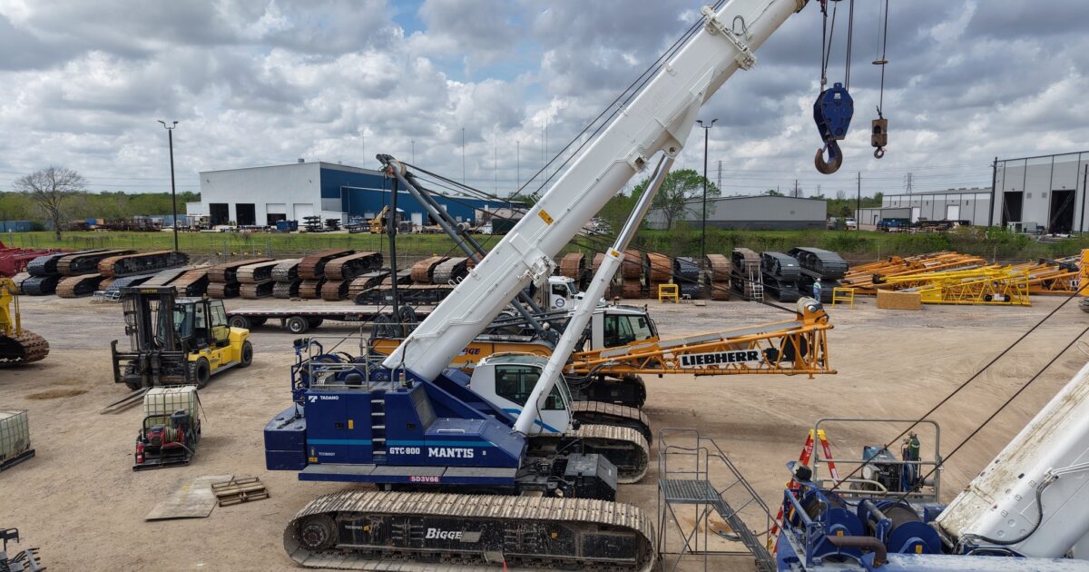 2019 Tadano Mantis GTC-800 Telecrawler For Sale | Bigge.com
