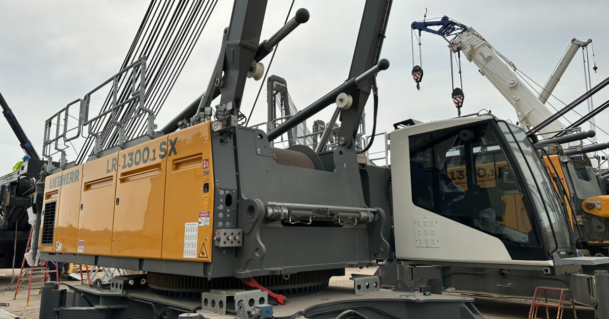 Liebherr LR 1300.1 SX Crane Overview and Specifications | Bigge.com