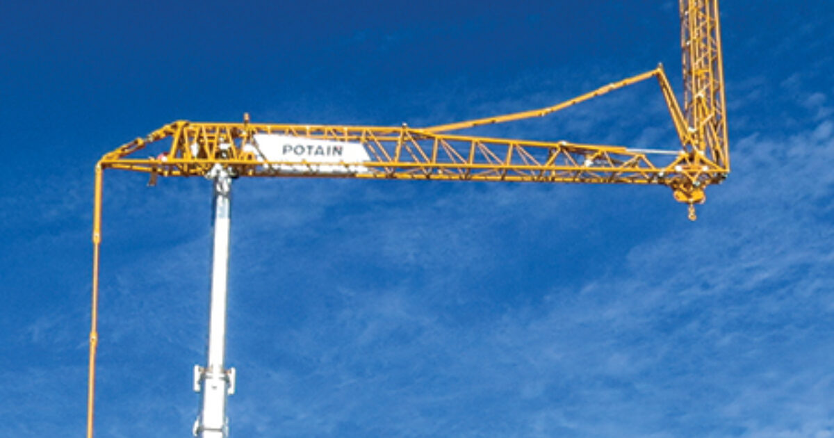 Potain Hup 40-30 Crane Overview and Specifications | Bigge.com