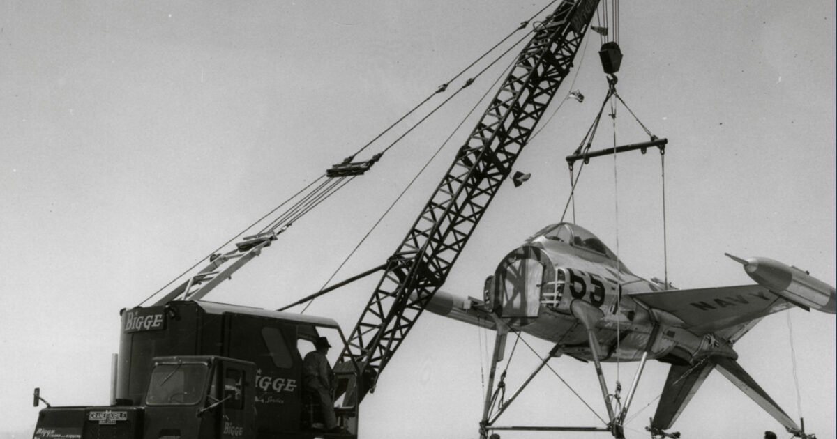1954 - Lockheed XFV Lift | Media Gallery | Bigge.com