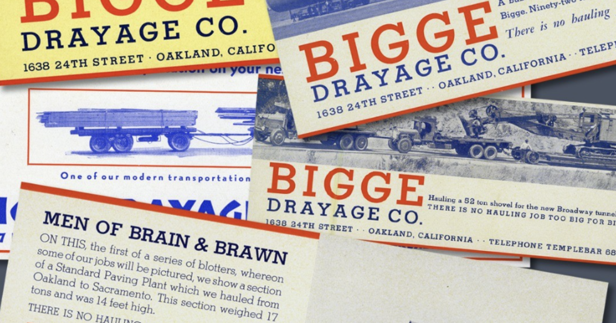 Vintage Bigge Ads | Media Gallery | Bigge.com