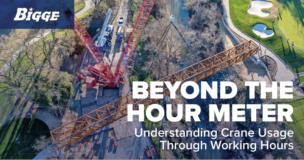 Beyond the Hour Meter: Understanding Crane Usage Through… | Bigge.com