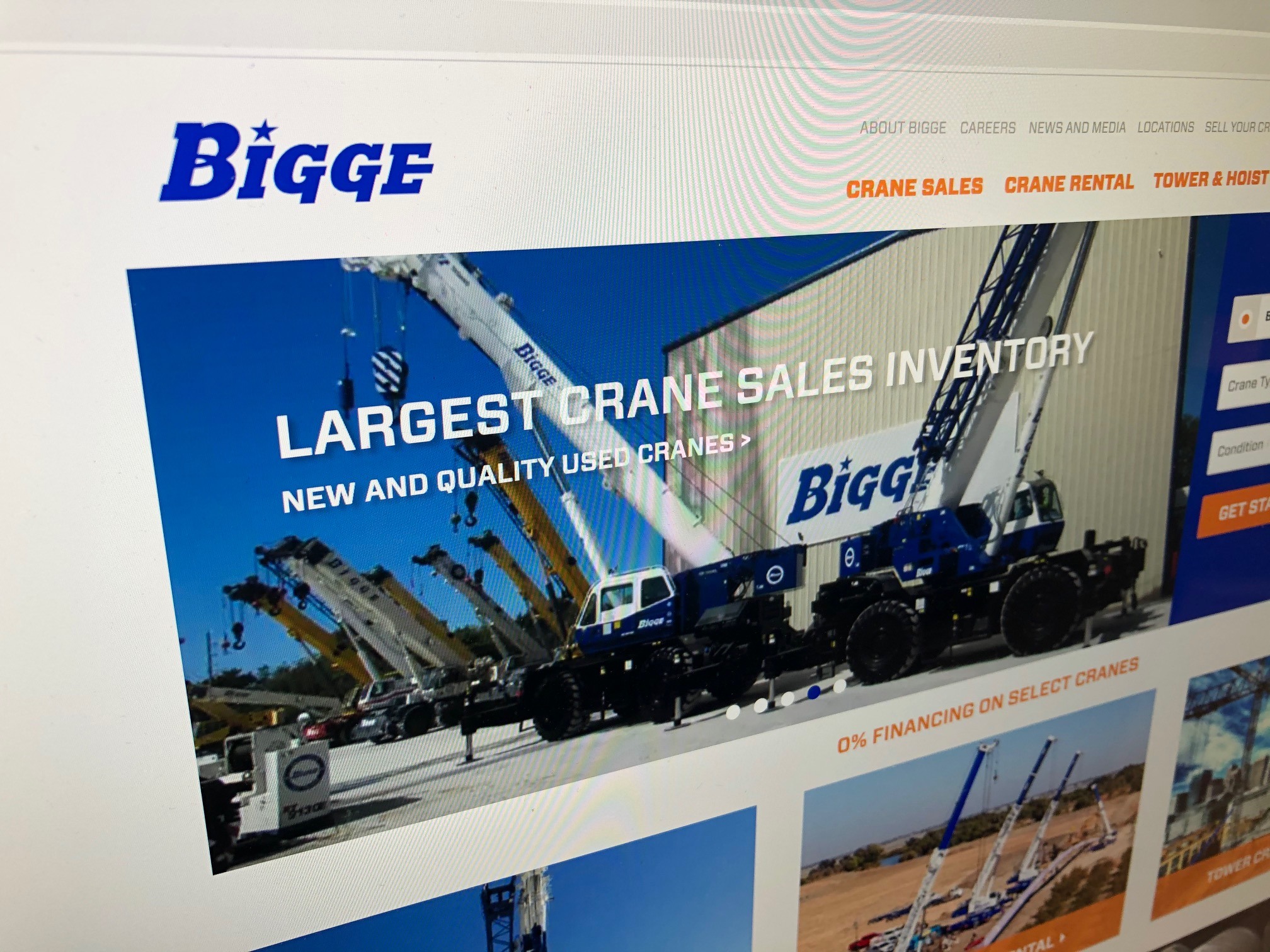 Bigge Crane and Rigging Unwraps the new Bigge.com | Bigge.com Bigge Crane and Rigging Unwraps the new Bigge.com | Bigge.com