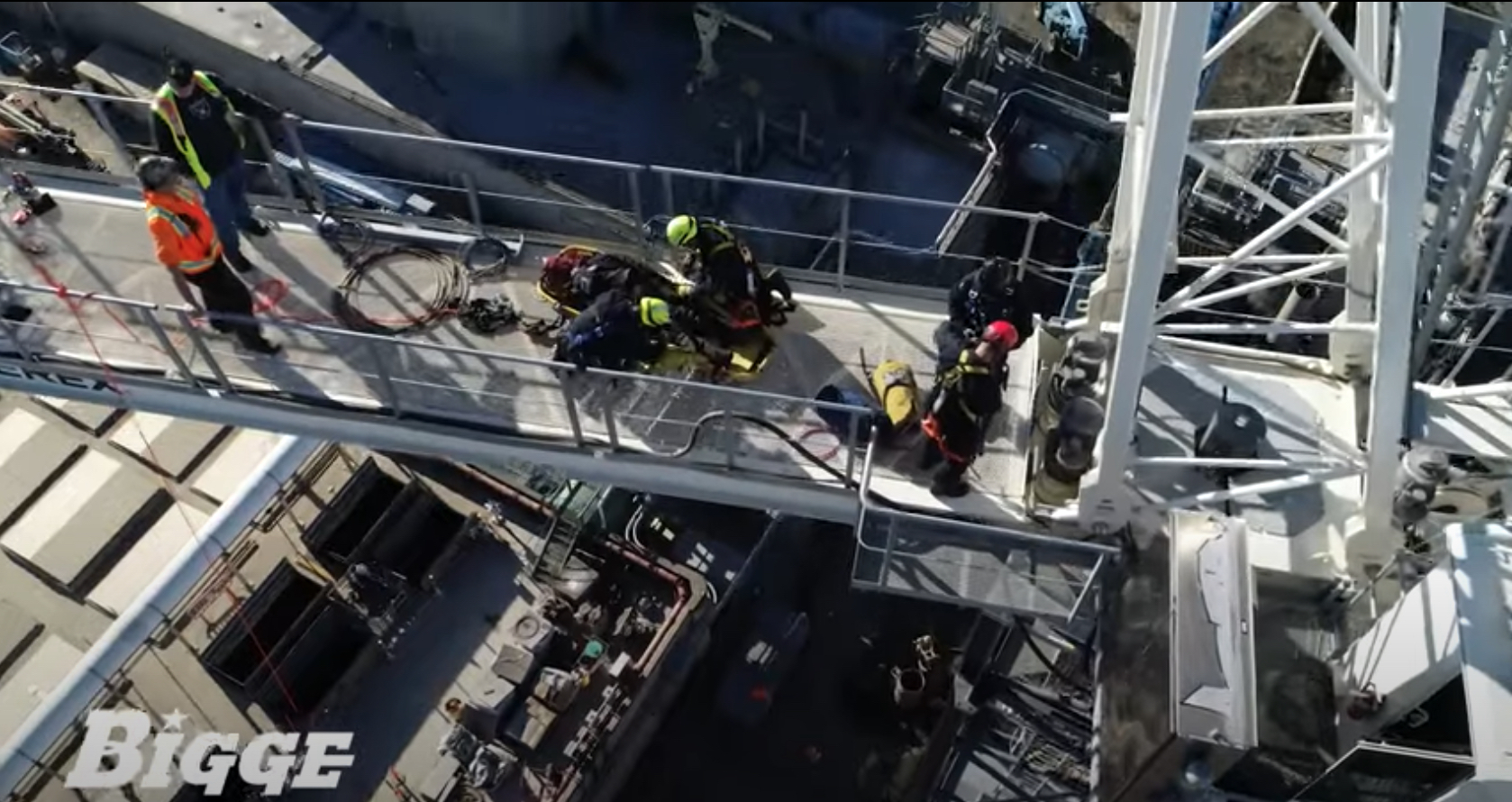 Safety Focused: Tower Crane Rescue Training | Bigge.com